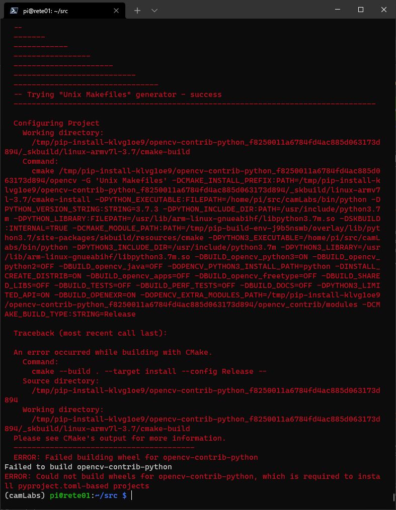 #reTerminal – Installing OpenCV, and using a USB WebCam 🤳 – El Bruno