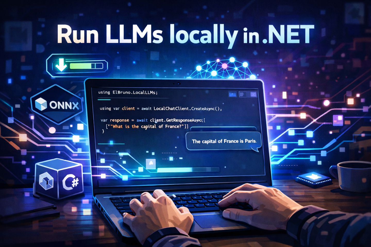 🤖 Local LLM Chat Completions in .NET — Just C# – El Bruno